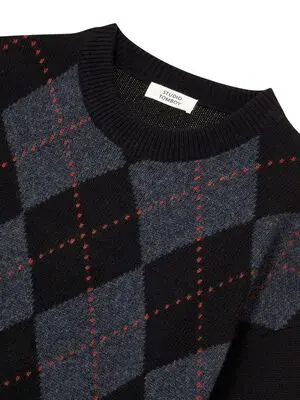 STUDIO TOMBOY Argyle Knit Sweater