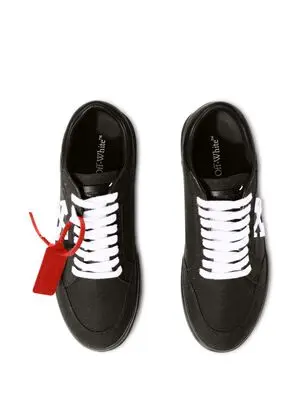 Off-White Vulcanized Sneakers - Black