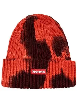 Supreme Overdyed Beanie - Red