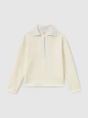 REISS Amy Wool-cotton Blend Shirt