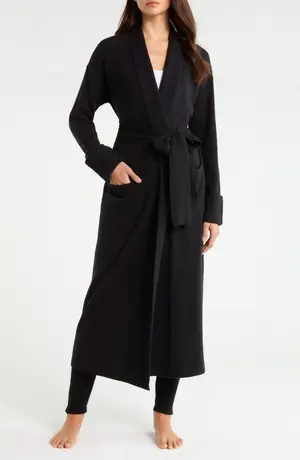 Nordstrom Cashmere Robe - Black