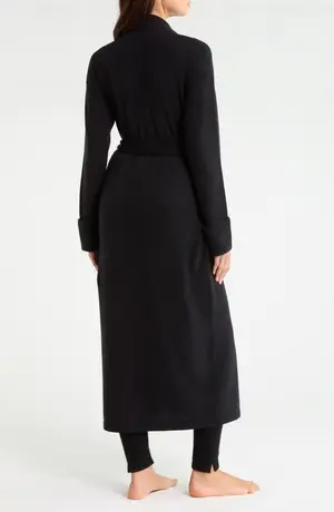 Nordstrom Cashmere Robe - Black