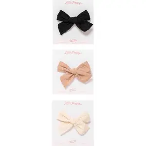LITTLE POPPY CO Little Poppy Co. Bow Clip Set The Paris