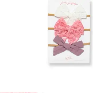 LITTLE POPPY CO Headband Bow Set - The Marilyn