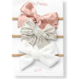 LITTLE POPPY CO Little Poppy Co. Headband Bow Set The Samantha