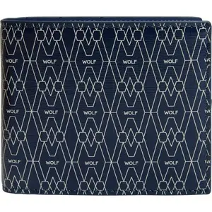 Wolf Textured Wallets For Men