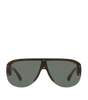 Versace Medusa Aviator Sunglasses
