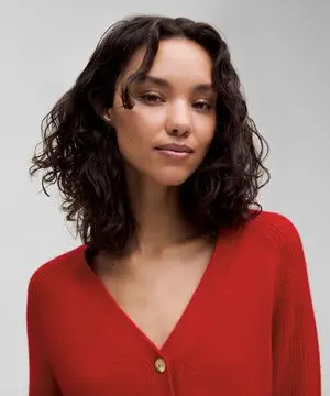 Lululemon Slim-fit Cashmere Cardigan