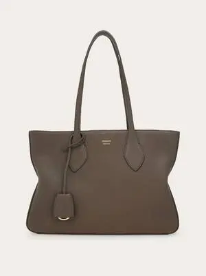FERRAGAMO Folded Tote Bag - Grey