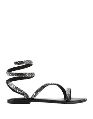 NILA & NILA Leather Sandals With Appliqués