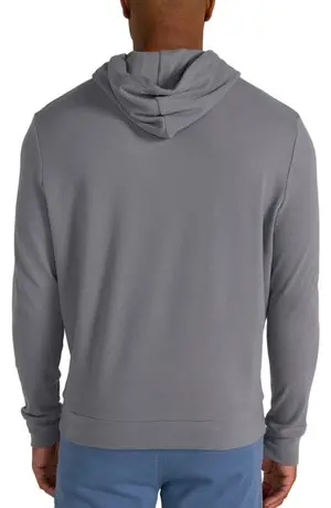 REDVANLY Irving Flannelsport Hoodie - Shadow