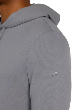 REDVANLY Irving Flannelsport Hoodie - Shadow