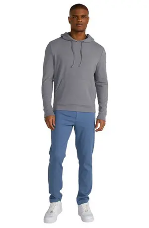 REDVANLY Irving Flannelsport Hoodie - Shadow