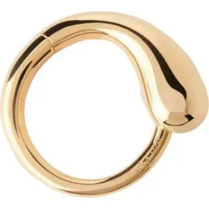PDPAOLA Loop Single Hoop Earring - Gold