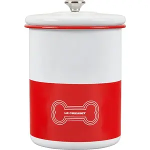 LE CREUSET Dog Treat Jar - Red