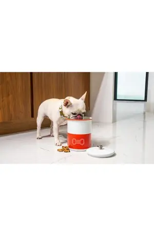 LE CREUSET Dog Treat Jar - Red