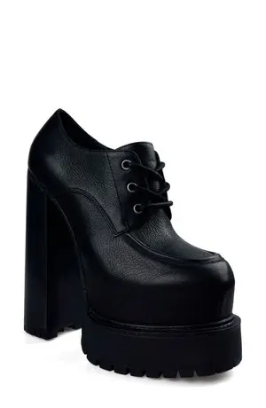 Women's Platform Lace-Up Booties