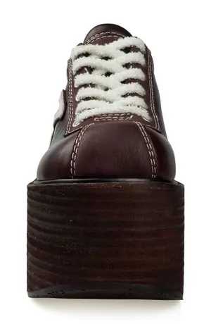 ZIGI Shelby Lace-up Platform Shoe - Brown