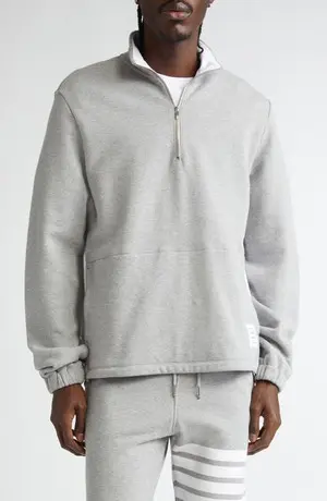Men's Thom Browne Light Grey Activewear
