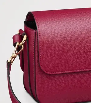 Cartier Leather C De East-west Shoulder Bag - Red