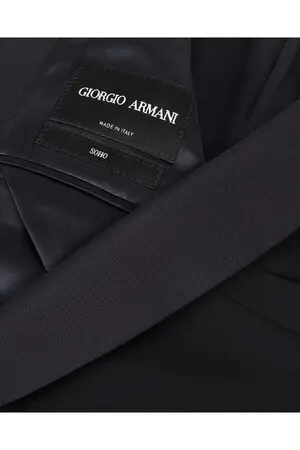 Giorgio Armani Soho Line Single-breasted Tuxedo In Wool Crêpe