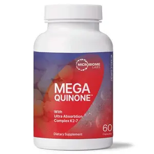 MICROBIOME LABS Megaquinone K2-7 60 Capsules - One-color