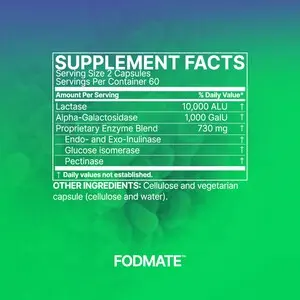 MICROBIOME LABS Fodmate 120 Capsules