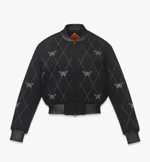 Mcm Lauretos Crystal Ponte Jacket