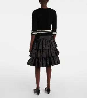 Valentino Garavani Striped Wool Sweater