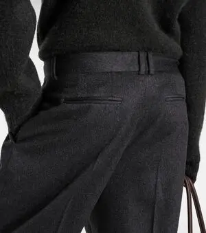 THE ROW Richelle Straight Leg Cashmere Pants
