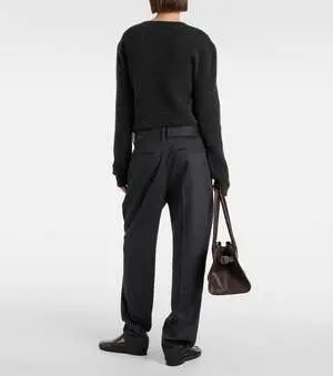 THE ROW Richelle Straight Leg Cashmere Pants