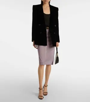 Saint Laurent Lame Top