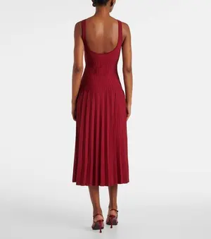 Staud Beaton Velvet Maxi Dress