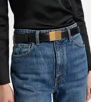Khaite Elio Leather Belt