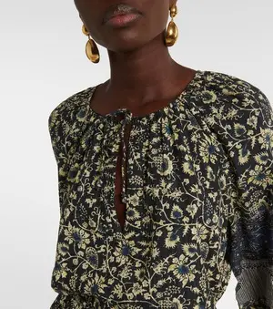 Ulla Johnson Abri Floral Printed Minidress