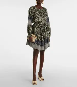 Ulla Johnson Abri Floral Printed Minidress