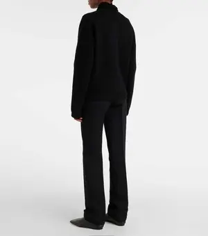 TOTEME Wool And Cashmere-blend Cardigan - Black