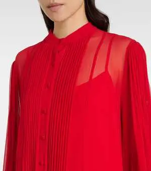 Costarellos Clarinda Pleated Maxi Dress