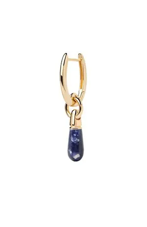 PDPAOLA Jupiter Single Hoop Earring - Sodalite