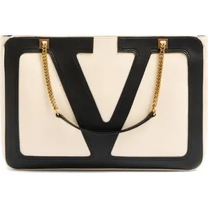 White Black Leather Bags For Women