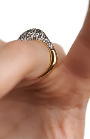 PDPAOLA Pavé Duna Ring
