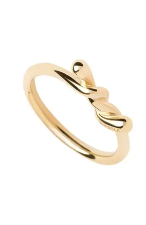 PDPAOLA Twist Ring - Gold