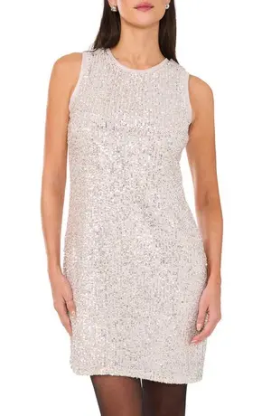 1.State Sequin Mini Dress