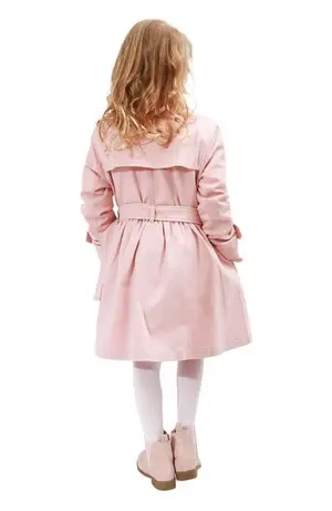 BELLE & BLOOM Miss Sunshine Trench Coat - Blush Pink