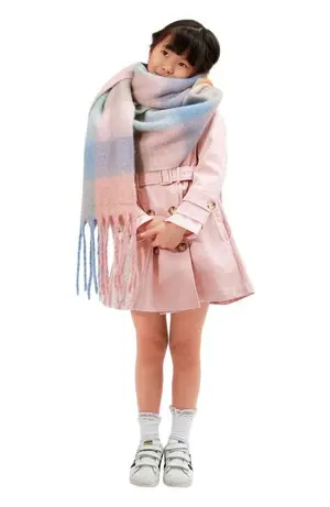 BELLE & BLOOM Miss Sunshine Trench Coat - Blush Pink