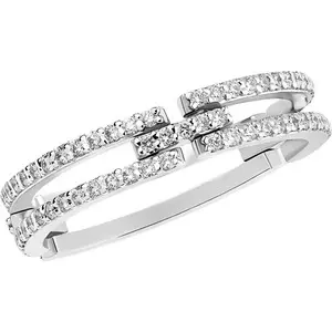 Lana Jewelry Tag Link Moveable Diamond Ring White Gold