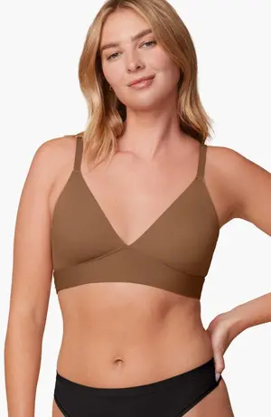 HARPER WILDE Bliss Triangle Bralette - Brown