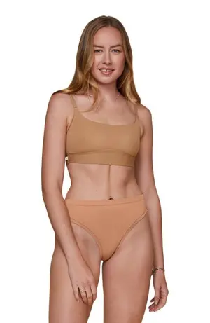HARPER WILDE Bliss Scoop Bralette - Tan