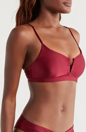 BOAMAR Wish Metallic Bikini Top