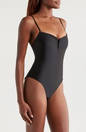 BOAMAR Lady Metallic One-piece Swimsuit